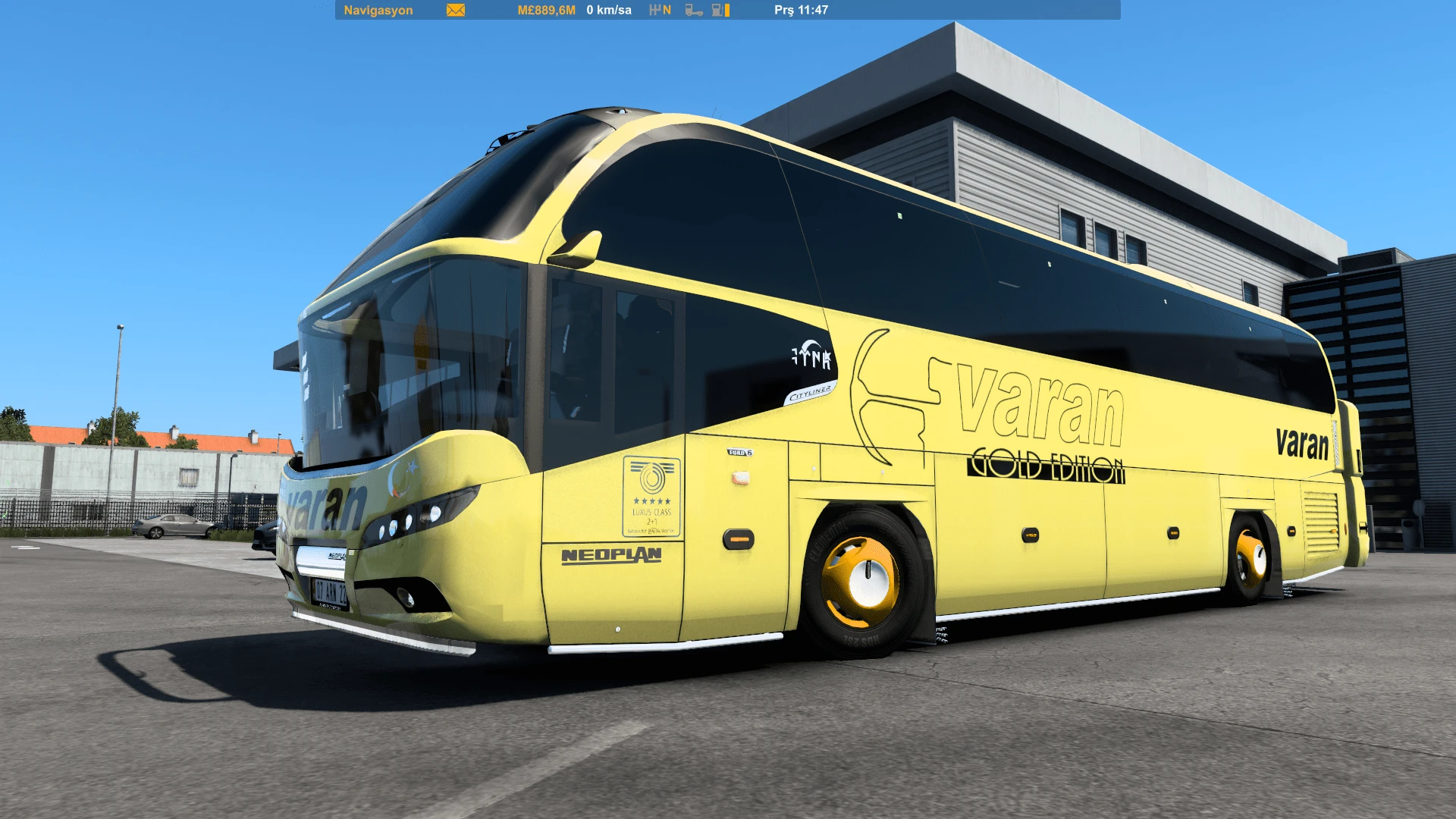 NEOPLAN CİTYLİNER VARAN GOLD EDİTİON SKİN PACK 1.47 - ETS 2