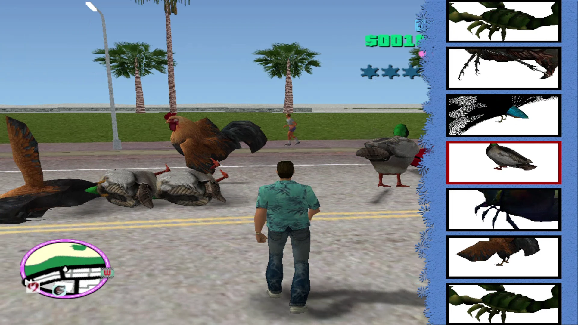 Birds Bikes Mod For GTA Vice City 2 - GTA: Vice City