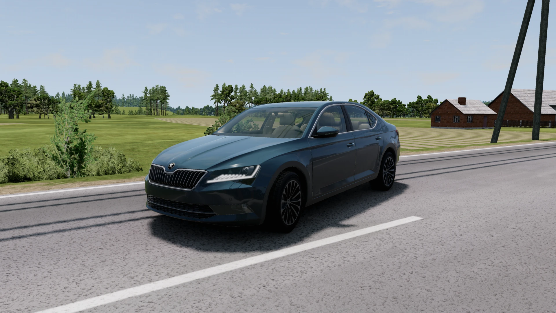 Skoda SuperB 1 - BeamNG.drive