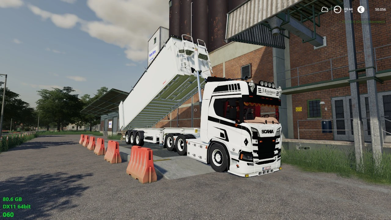 reskinned jan mues scania 1.0.0.0 - FS 19
