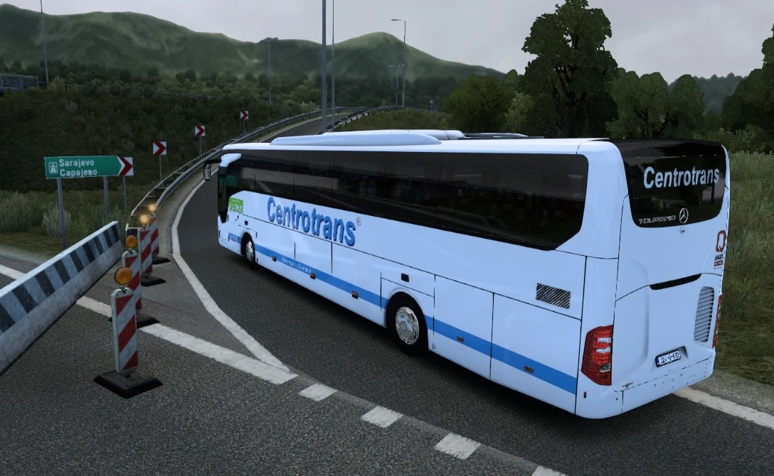 Centrotrans-Repaint for Tourismo 1 - ETS 2
