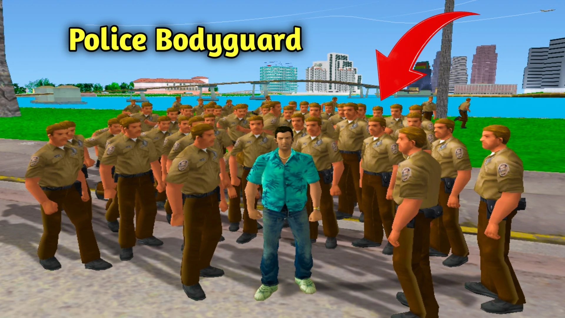 Police Body Guard Mod 2 - GTA: Vice City