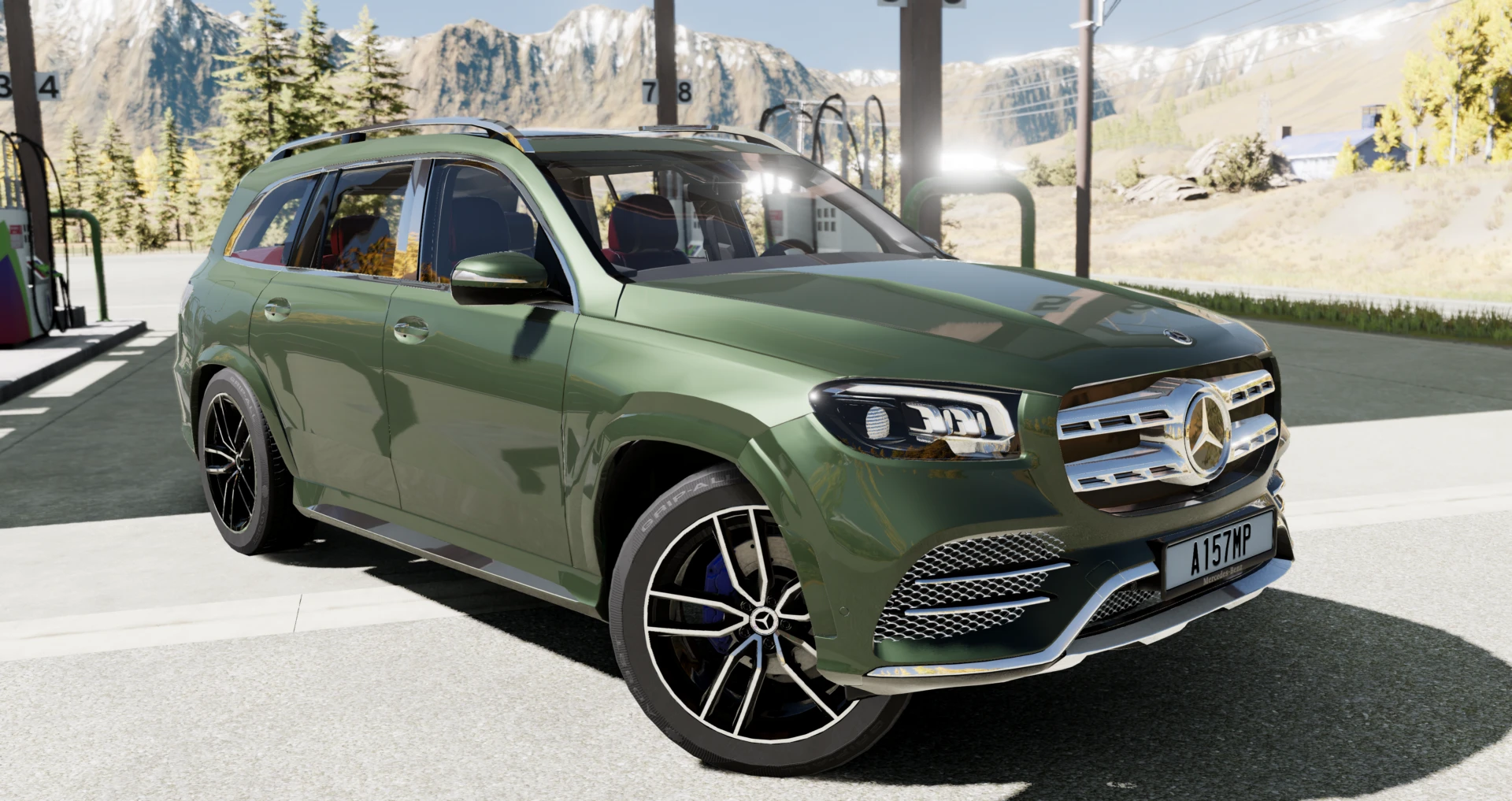Mercedes Benz GLS 2022 New FREE 1.0 - BeamNG.drive