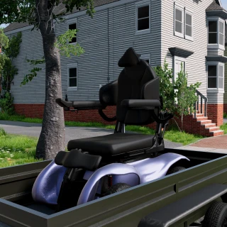 MOD CAR ELECTRIC WHEELCHAIR FOR BEAMNG.DRIVE v0.1 - BeamNG.drive