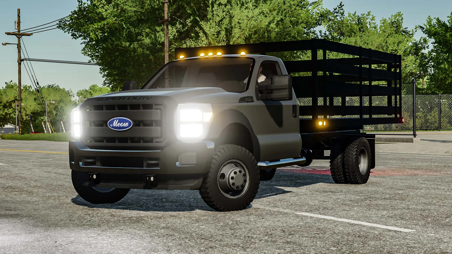 Ford F550 Rack Body 1.0 - FS 22