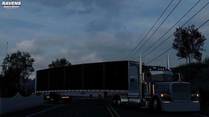 Raven Flatbed By Dro Modding 1.0 - ATS