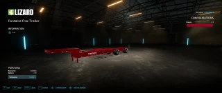 Fontaine Frac Trailer and Sandbox v 1.0 - FS 22