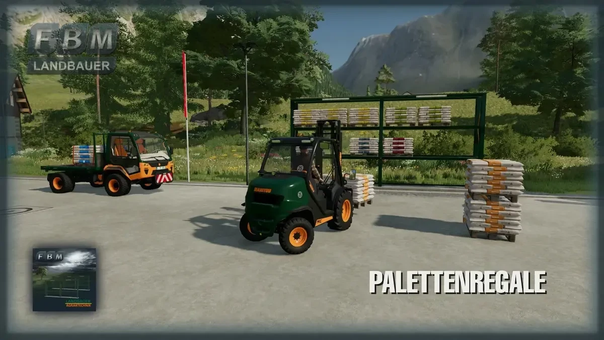 Pallet Racks v 1.0 - FS 22