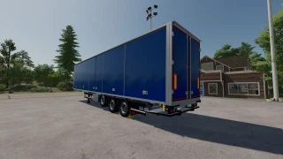 Semi Trailer with tail lift v 1.0 - FS 22