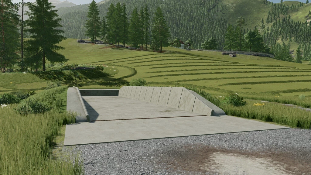 Small Modular Bunker Silo Pack v 1.0 - FS 22