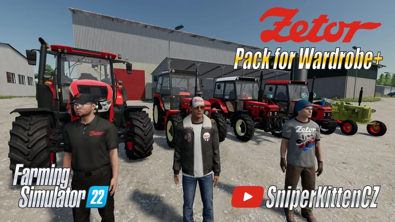 Zetor Pack (Wardrobe Plus) v 1.0 - FS 22