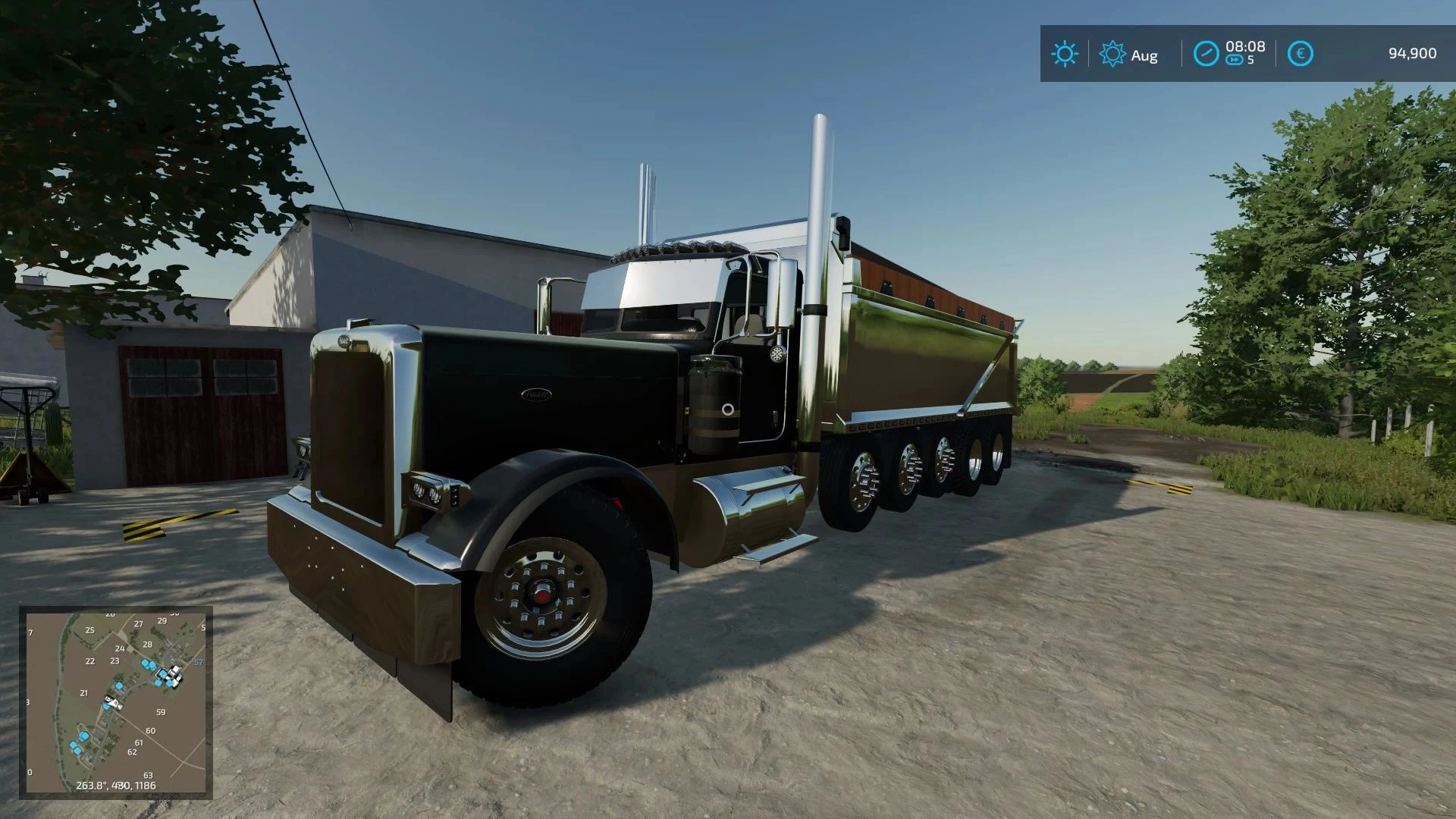 RMC PETERBILT389 DUMP TRUCK V1.0.0.0 - FS 22