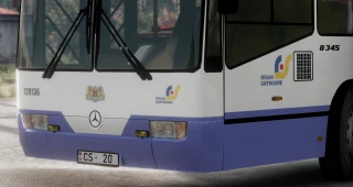 Mercedes-Benz bus with more skins 1.0 - BeamNG.drive
