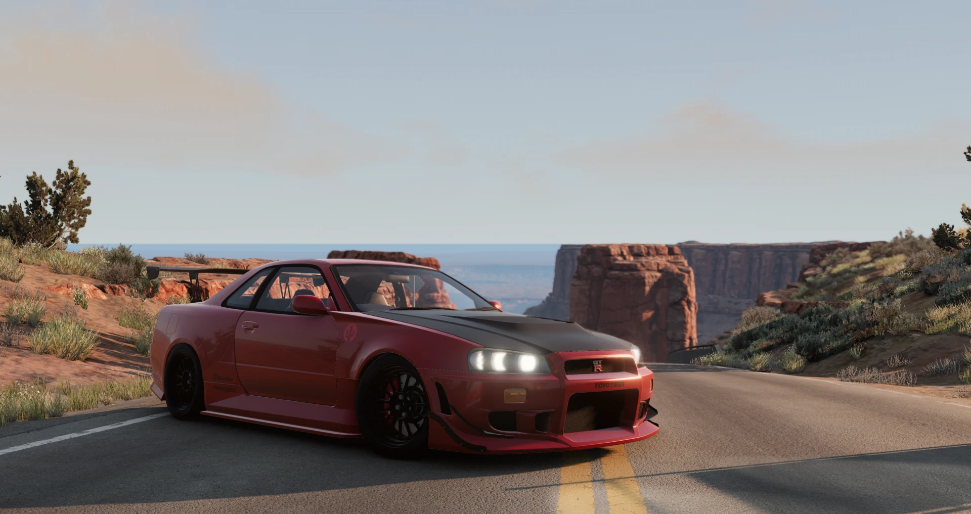 Nissan Skyline R34 3.1 - BeamNG.drive
