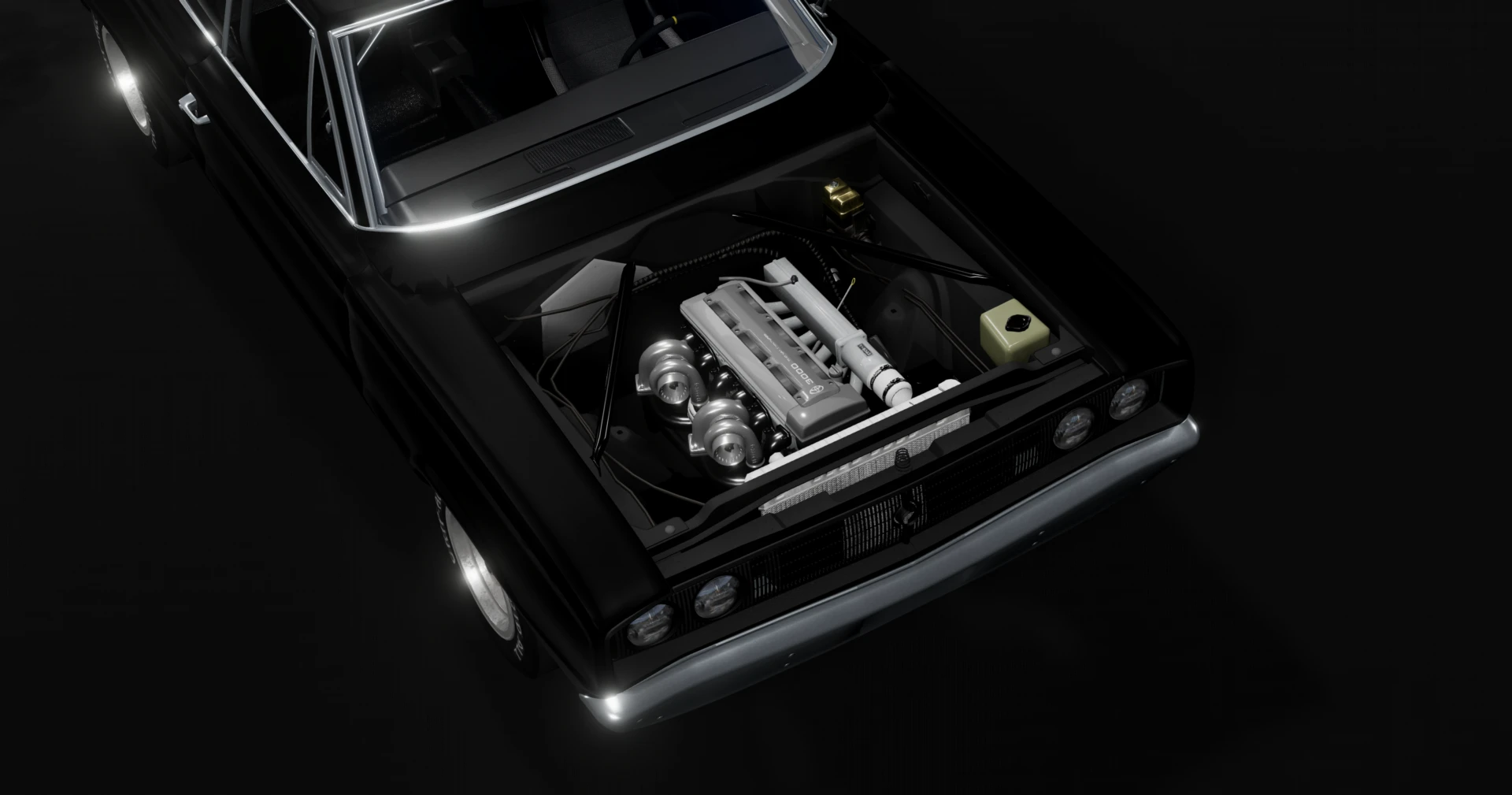 1966 Dodge Charger (More Engines | 2JZ | 6.2 V8) Remaster V1 - BeamNG.drive