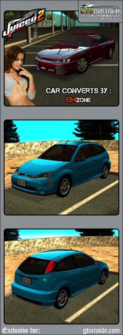Ford Focus SVT Stock - GTA: SA