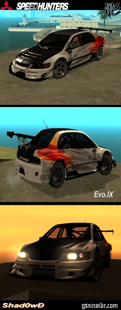 Mitsubishi Evo IX- SpeedHunters Edition - GTA: SA