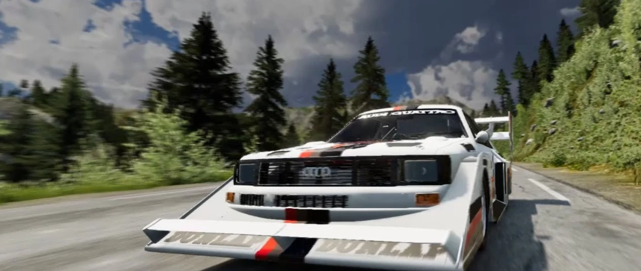 Audi rally quattro 1.3 - BeamNG.drive