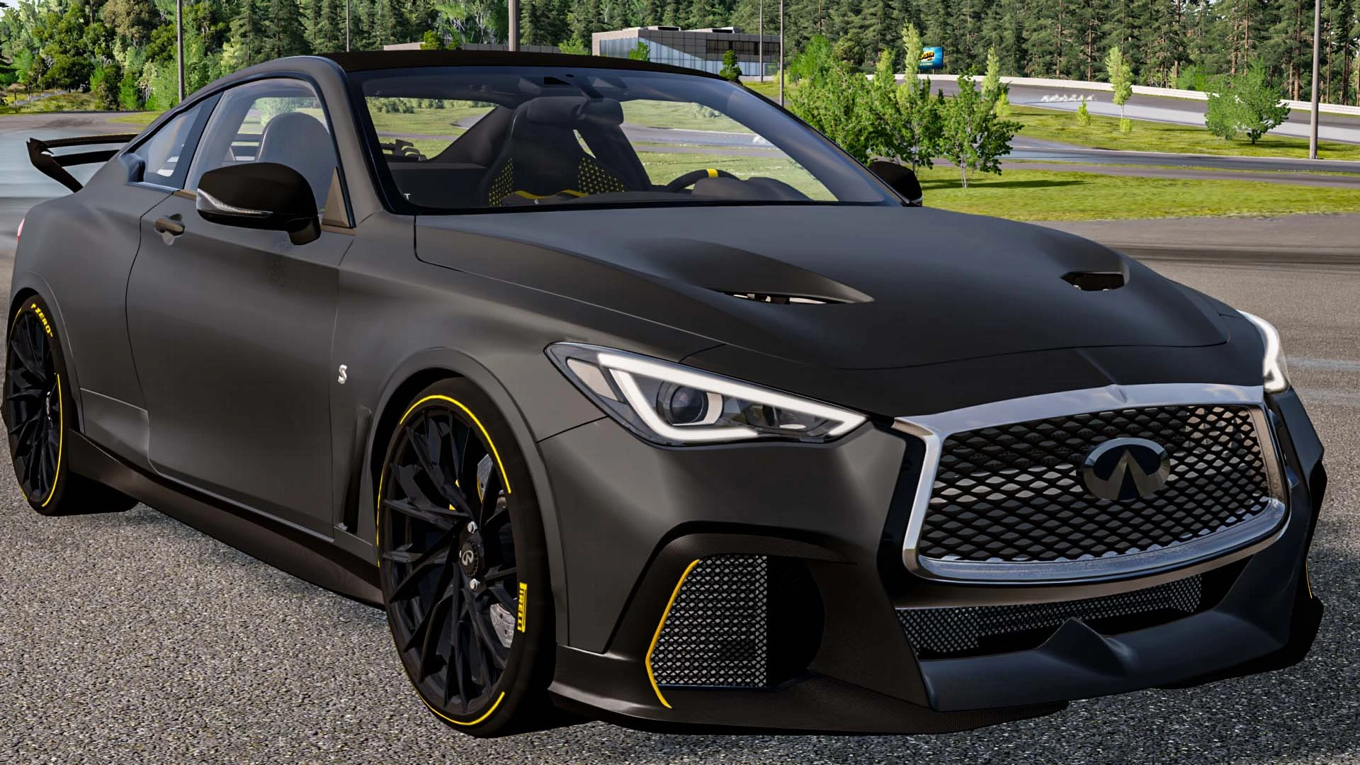 INFINITI Q60 Black S 2.0 - BeamNG.drive