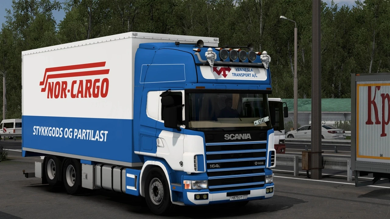 Scania 4 series by JUseeTV v.1.0 - ETS 2