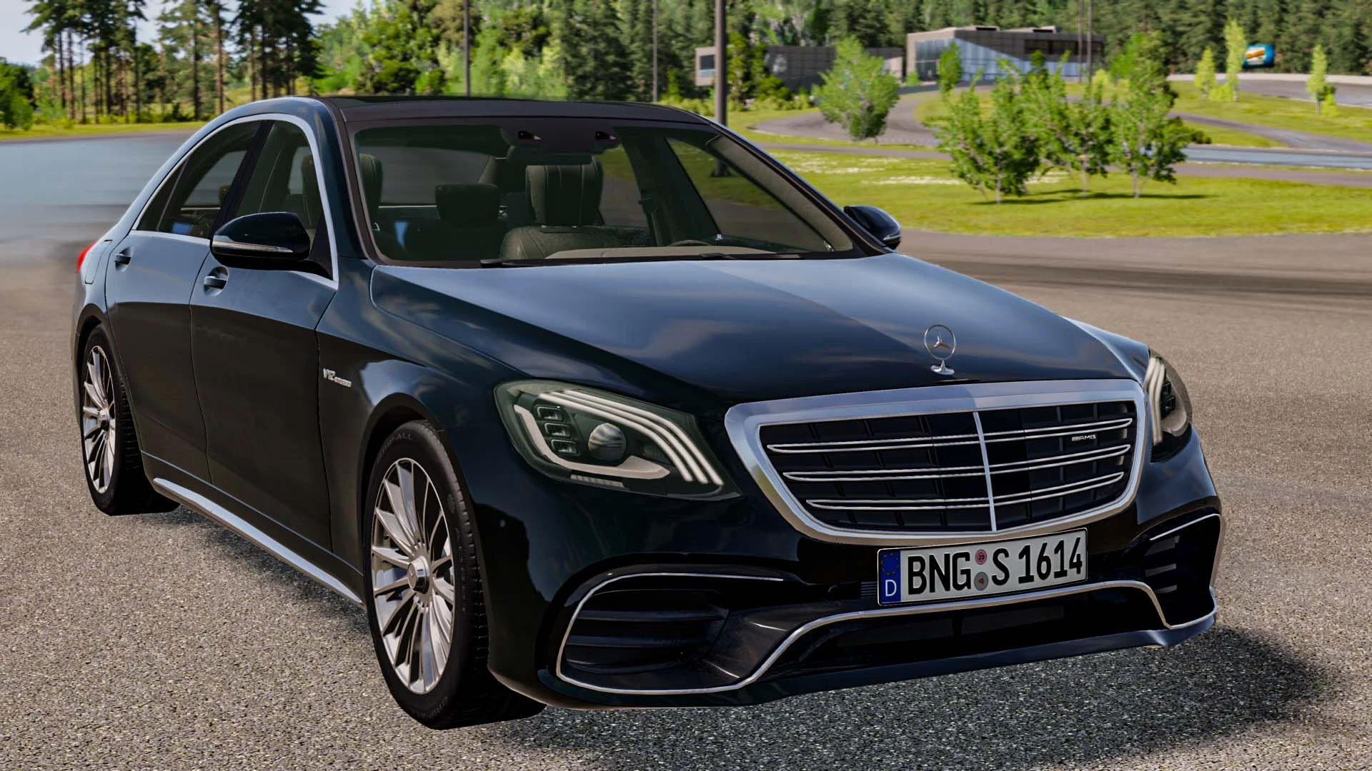 Mercedes Benz S-Class 2.1 - BeamNG.drive