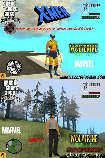 Wolverine Beta v 1.0 - GTA: SA