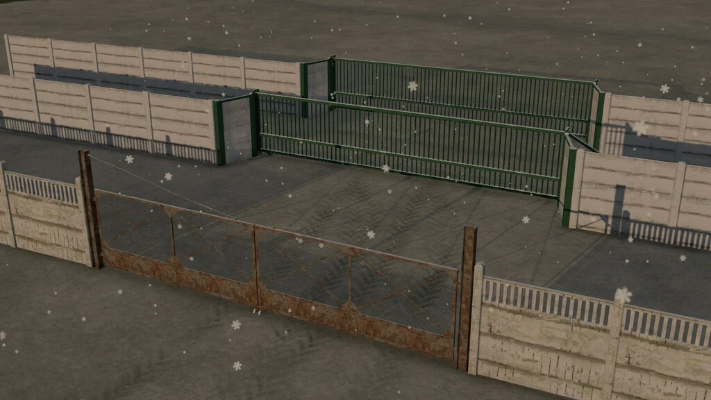 Fences And Gates Pack v 1.0 - FS 22