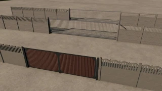 Fences And Gates Pack v 1.0 - FS 22