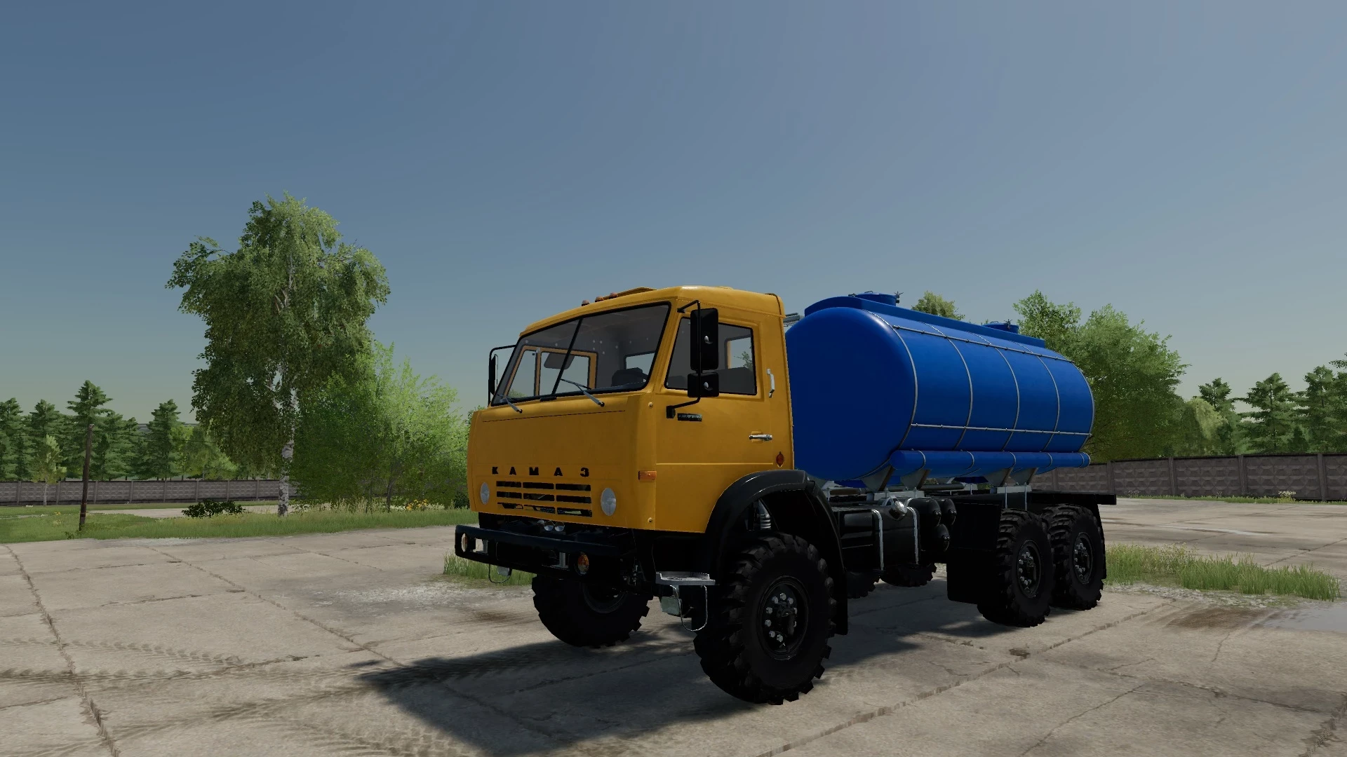KamAZ barrel v 1.0.1 - FS 22