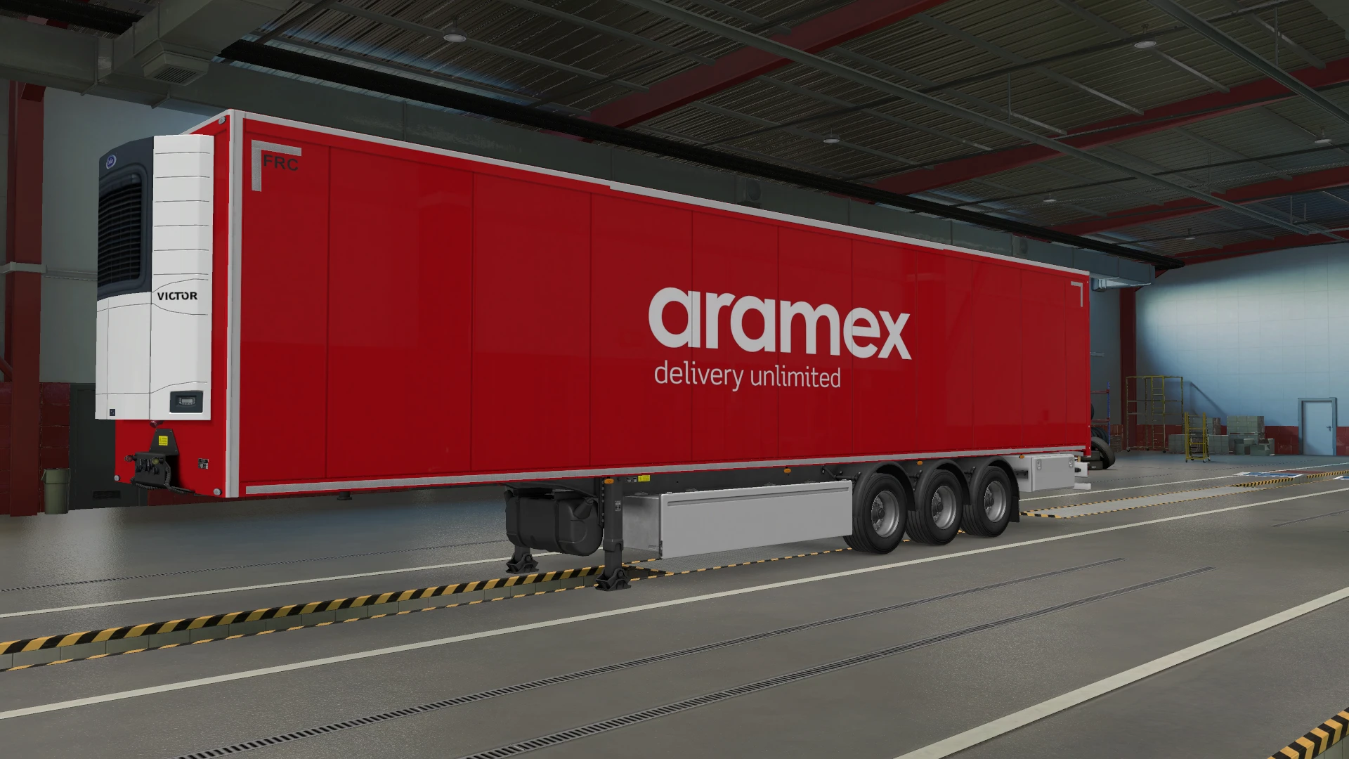 Aramex Trailer Skin ALL - ETS 2