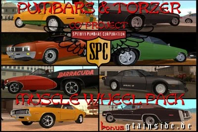 SPC Muscle Wheel Pack - GTA: SA
