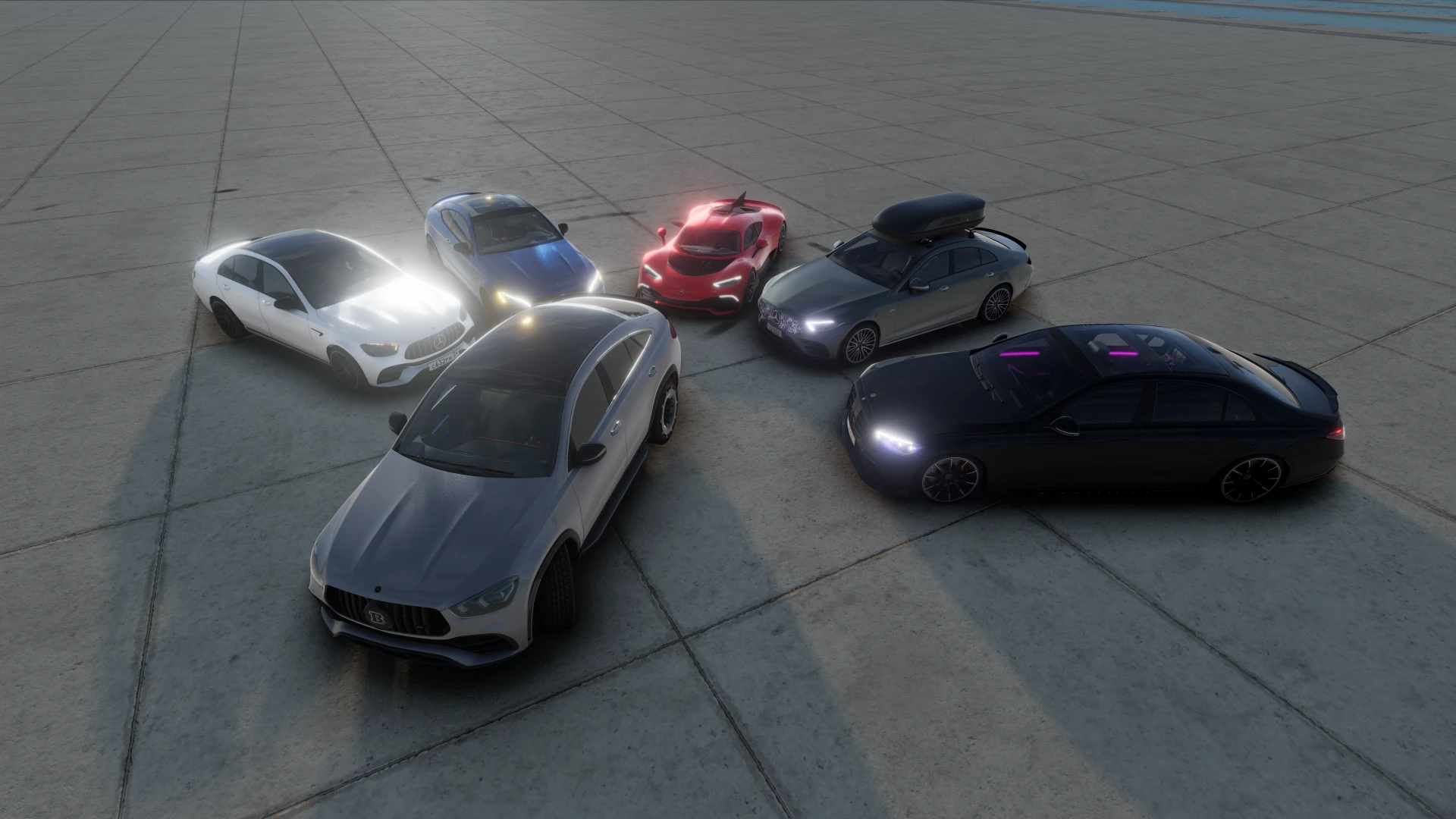 Mercedes Benz MEGA Pack 1.1 - BeamNG.drive