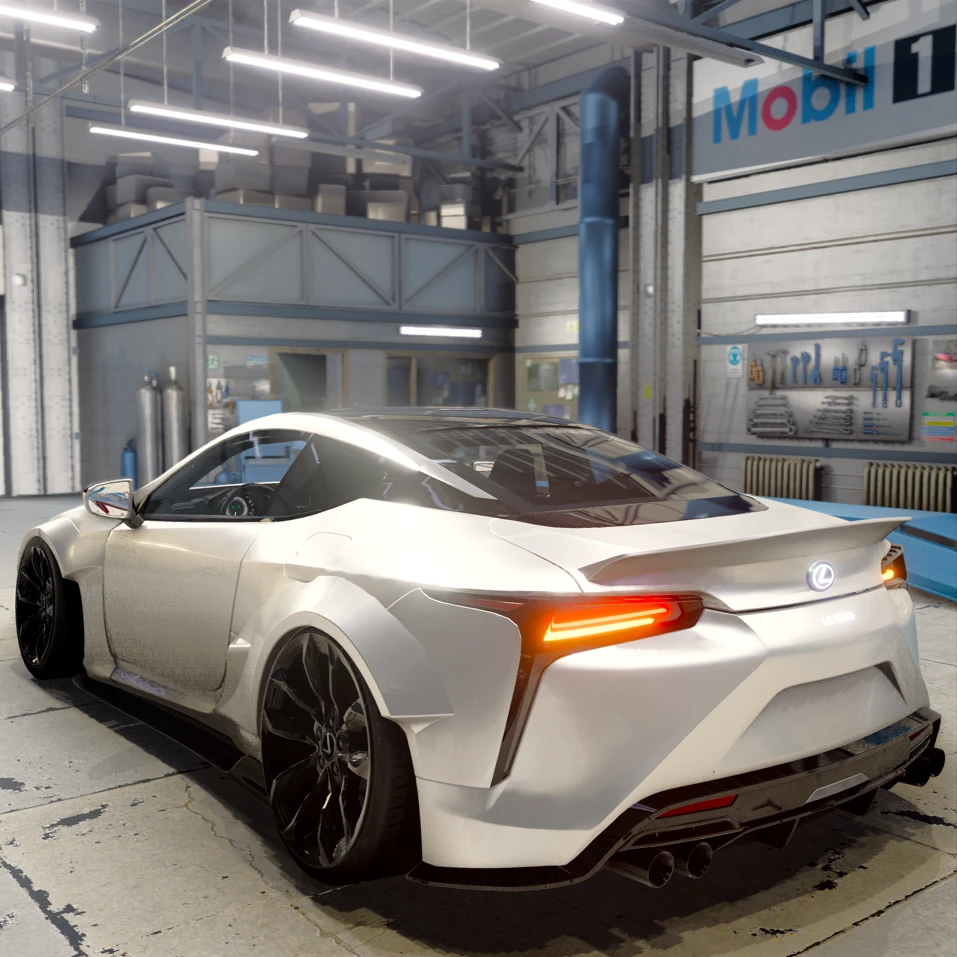 2017 Lexus LC500 Free - BeamNG.drive