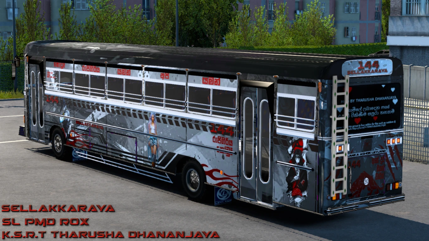 Lanka Ashok Leyland Sellakkaraya Skin 1.0 - ETS 2