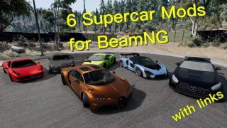 Download 6 Supercar Mods for BeamNG - BeamNG.drive - ModLand.net