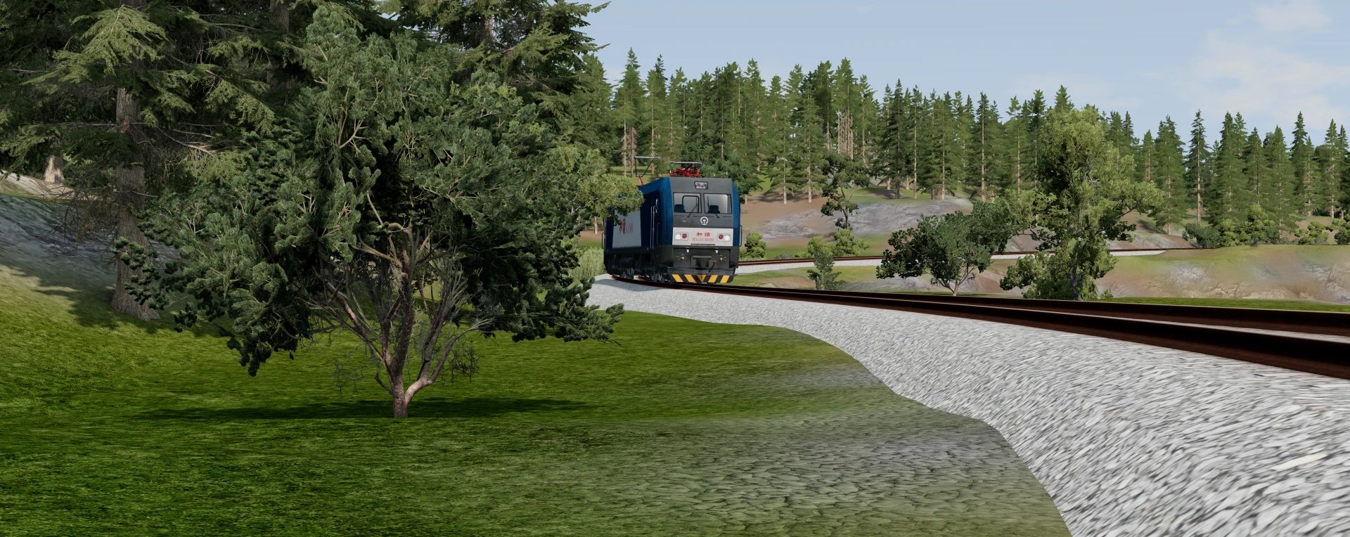 China Railway HXD1 Electric Locomotive V1.2 - BeamNG.drive