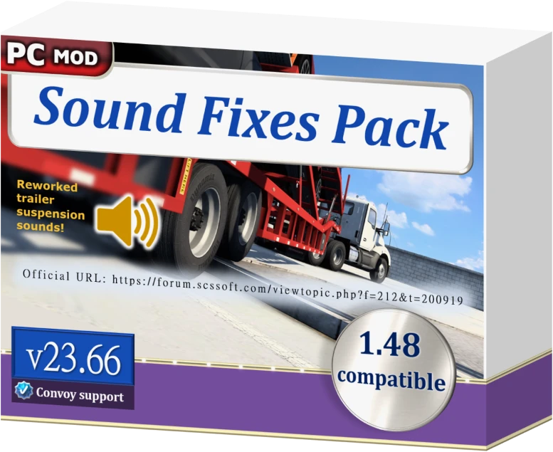 Sound Fixes Pack v23.66.1 - ETS 2