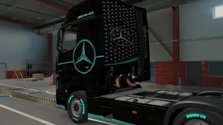 Simple Mercedes Skin V1.0 1.0 - ETS 2