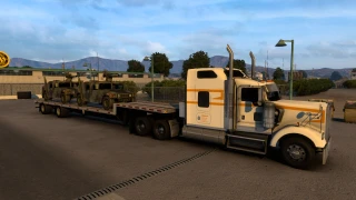 Humble Trucking SPS Skin GTM Kenworth W900B v1.1 - ATS