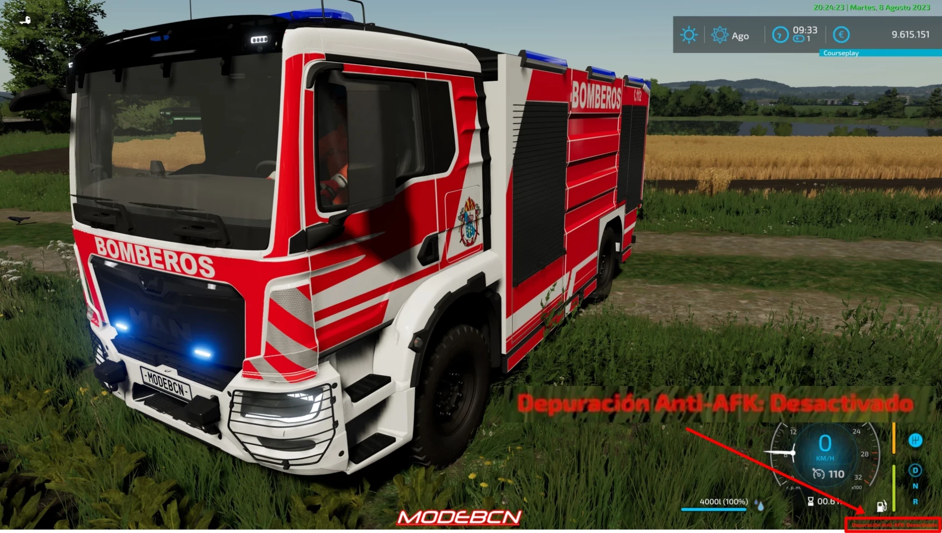 Anti AFK VERSIÓN EN ESPAÑOL v 1.0.1.0 - FS 22