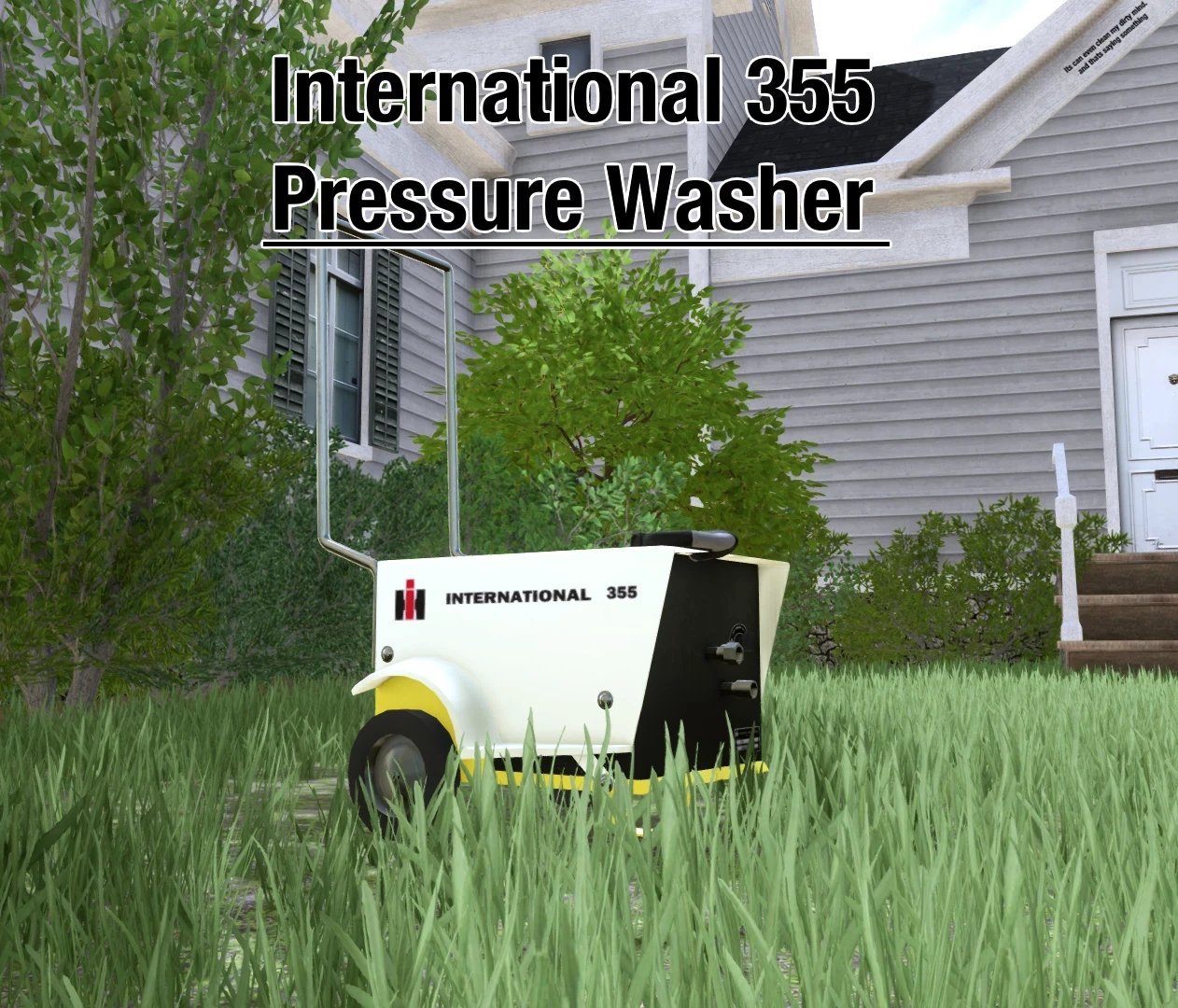 International 355 Pressure Washer v 1.0 - FS 22