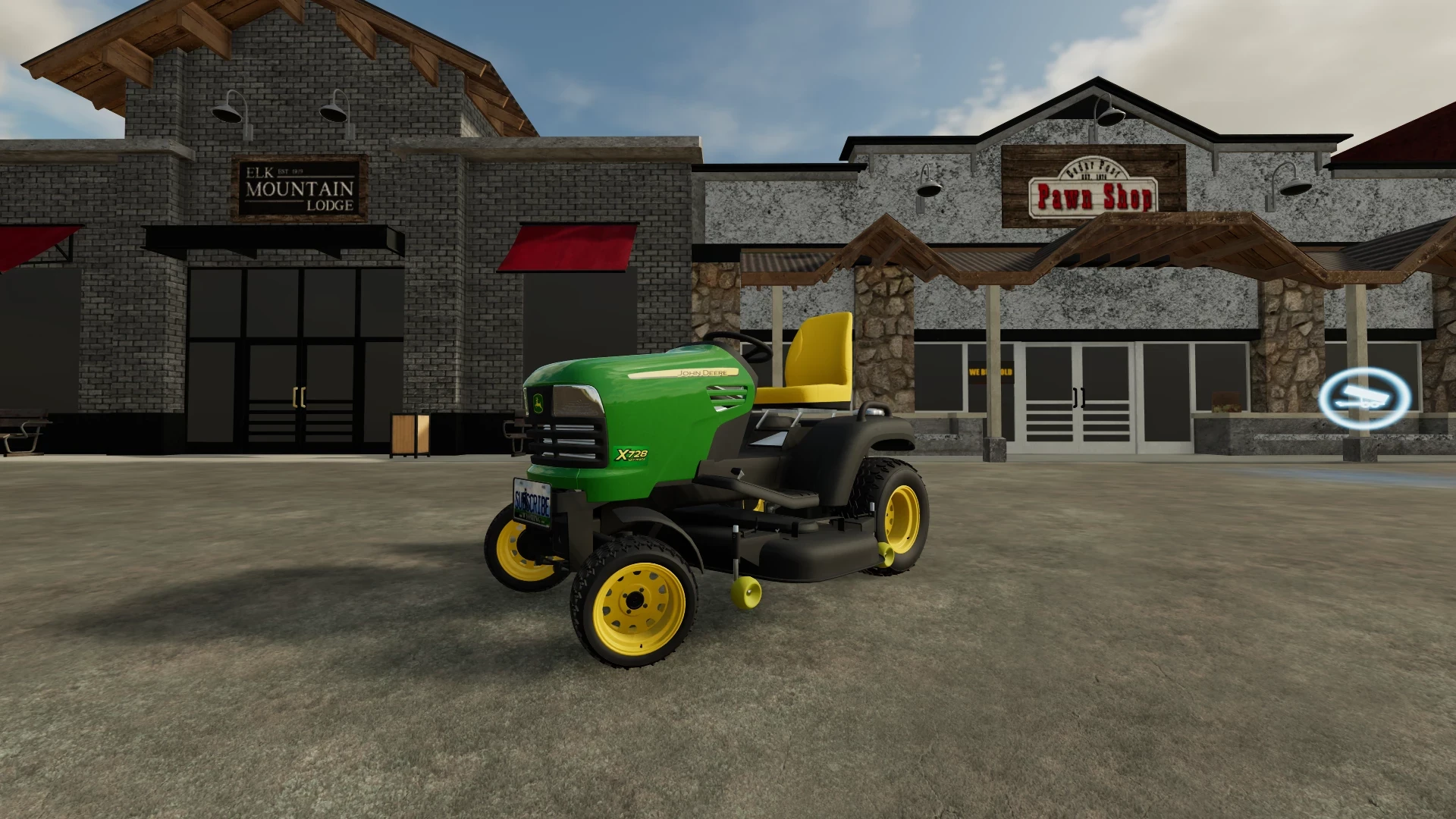 John Deere X728 (reskin) v 1.0 - FS 22