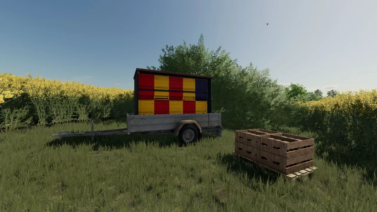 Small beehive trailer v 1.0 - FS 22