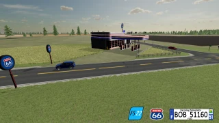 FS22 SM RT66GasStation 2.0.0.0 - FS 22