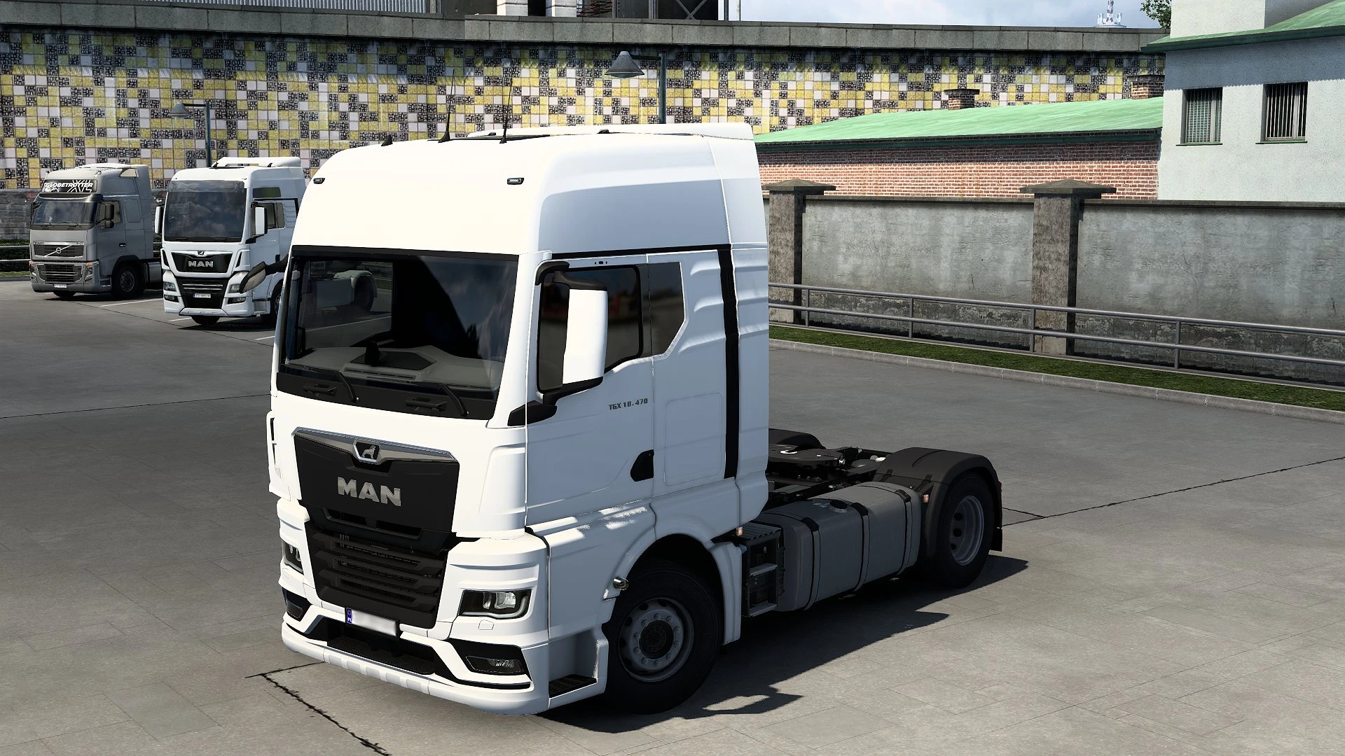 MAN TGX 2020 - Chassis - 1420 liters fuel tanks 1.1 - ETS 2