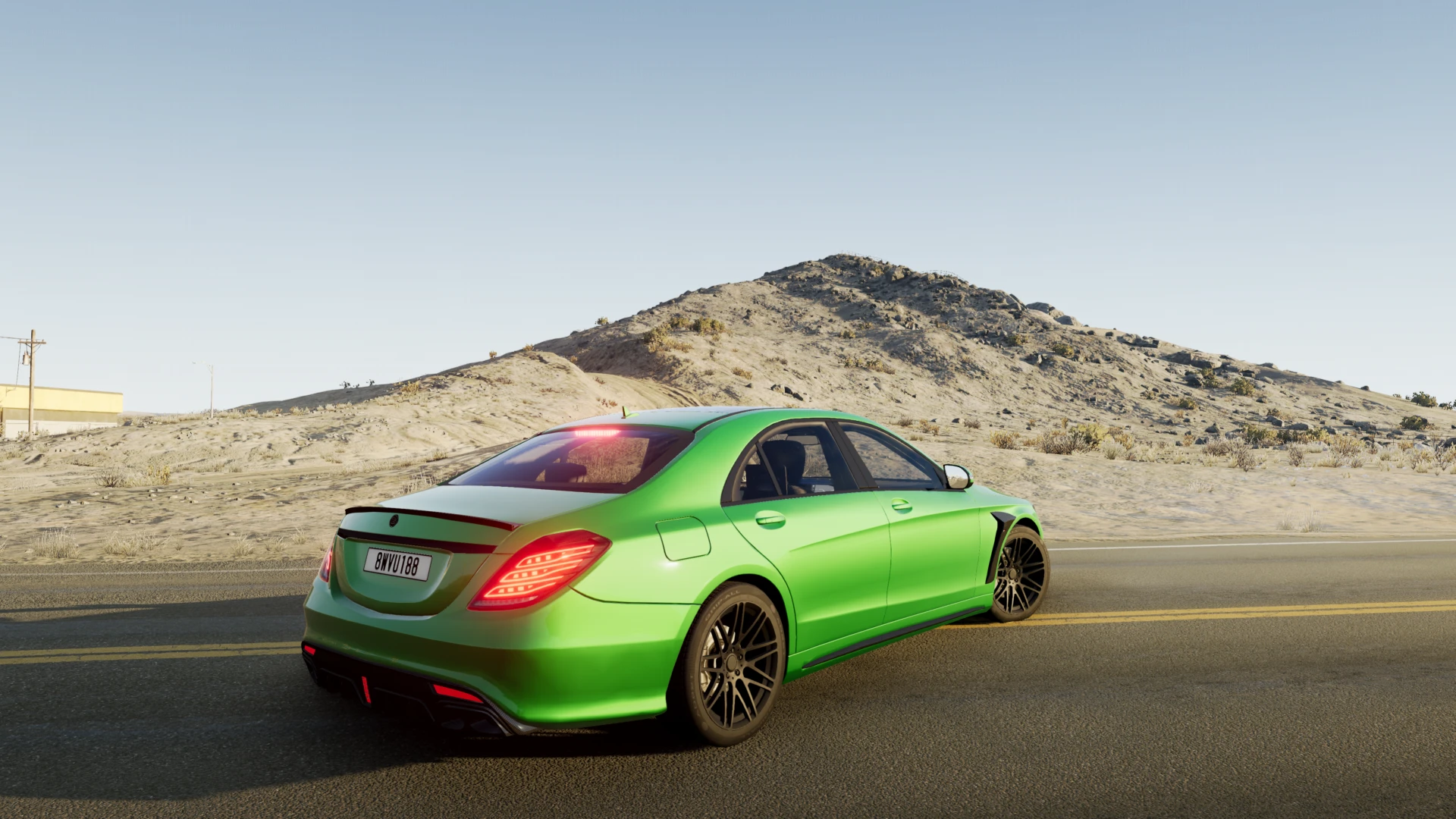 Mercedes Benz S63 AMG SW222 Brabus Pack Update - BeamNG.drive