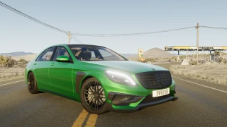 Mercedes Benz S63 AMG SW222 Brabus Pack Update - BeamNG.drive