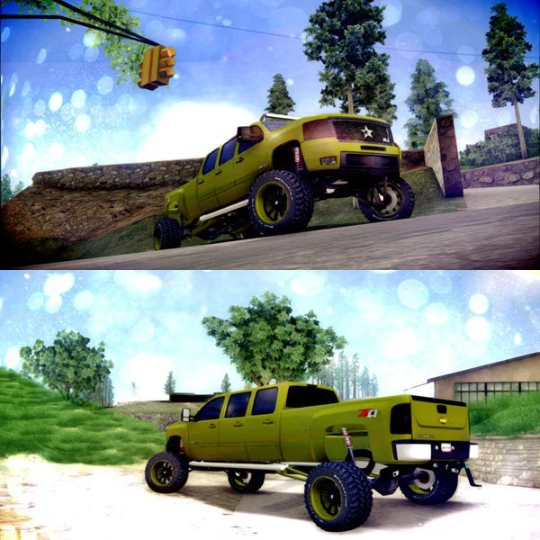 Chevrolet Silverado Triple Cab - GTA: SA