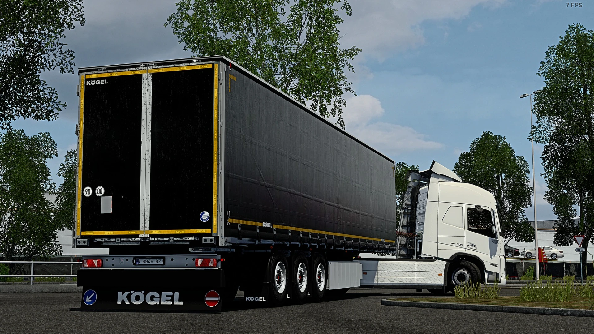Kogel Cargo by Dotec Black skin 1.0 - ETS 2