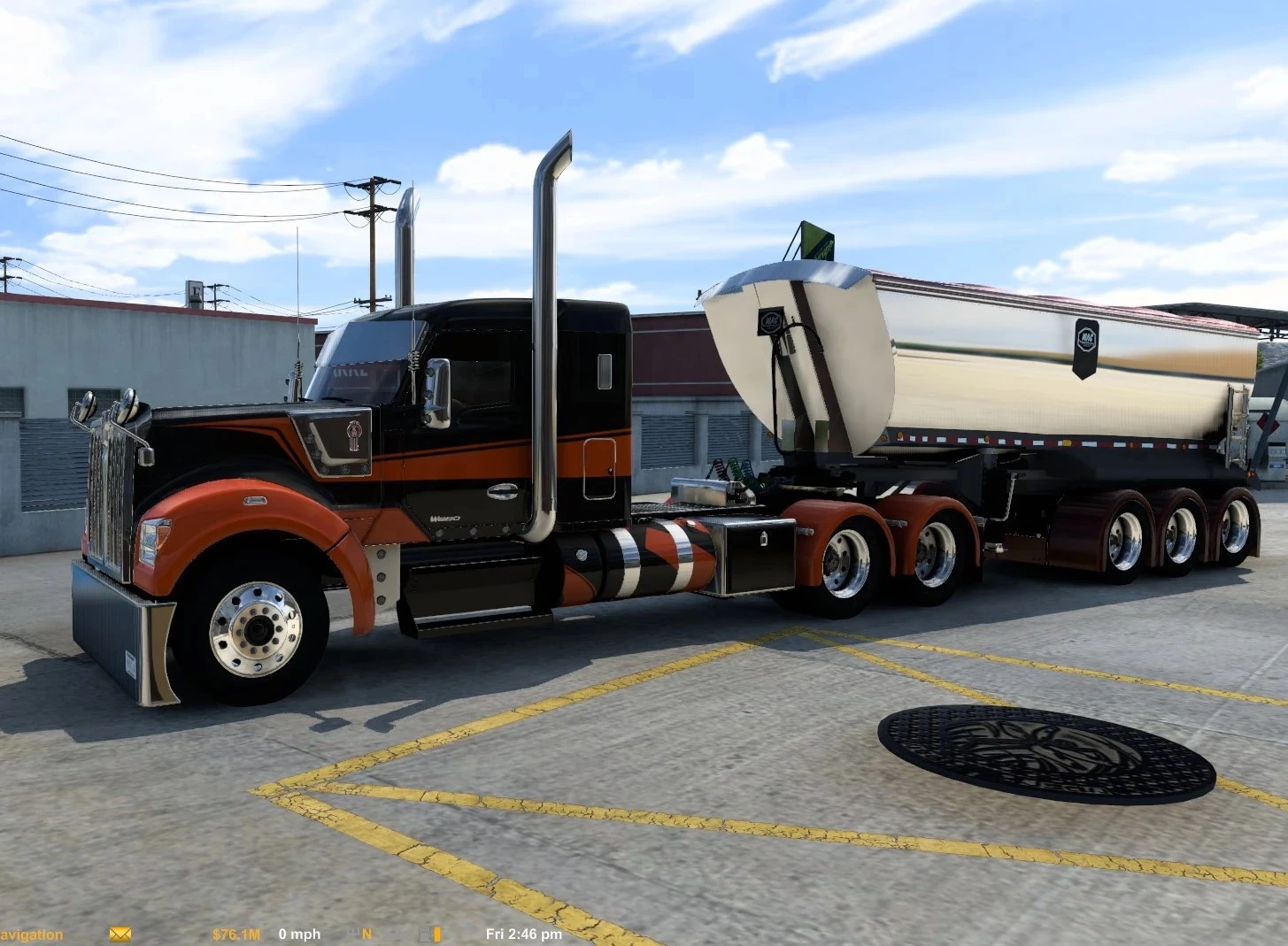 Kenworth w990 Custom v1.0 - ATS